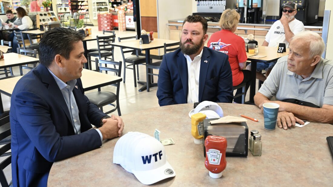 Binkley brings campaign thoughts to Webster City | News, Sports, Jobs ...